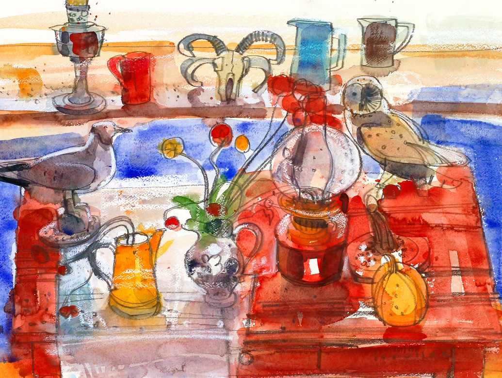 'Drawn Together' an exhibition by Glen Scouller and family at The ...